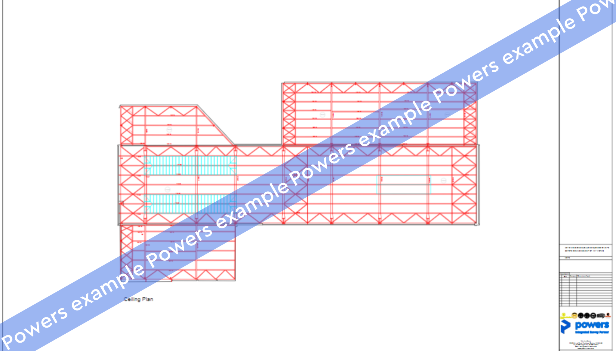 Powers | Survey drawing examples – Powers