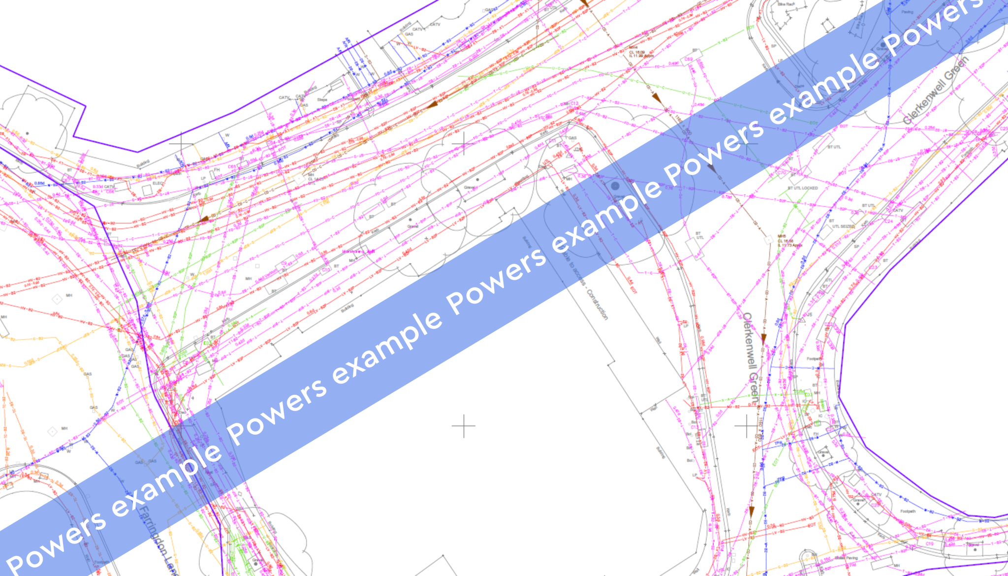 Powers | Survey Drawing Examples – Powers